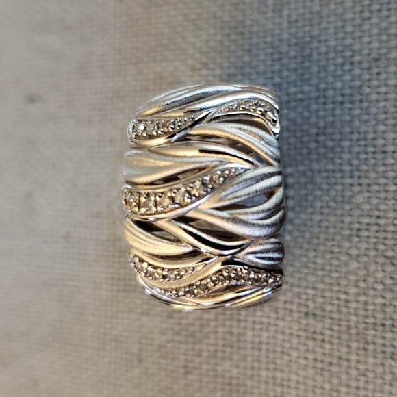 Jewelry | Ss Diamond Ring | Poshmark